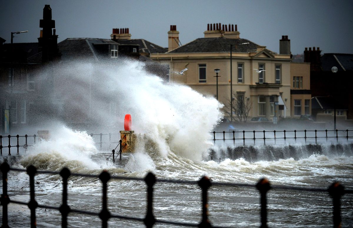 Homes evacuated as south-west England takes brunt of storms| News ...