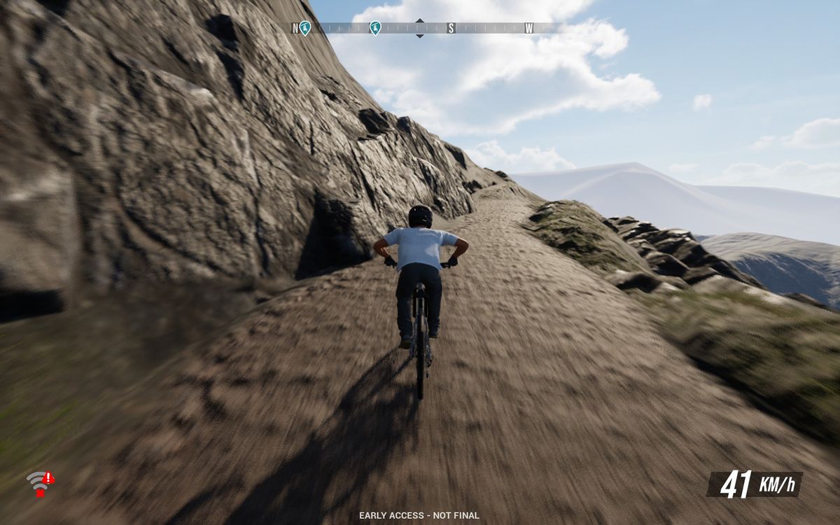 Mavrix is a promising sim about riding pushbikes down dangerously steep ...