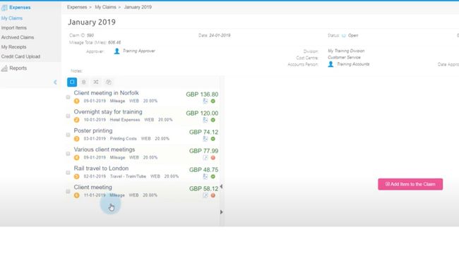 Webexpenses expense tracker | TechRadar
