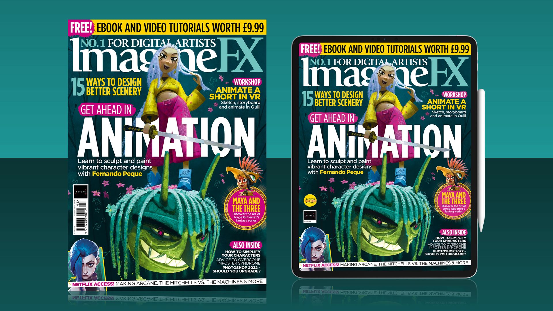Create better animation characters with the new ImagineFX | Creative Bloq