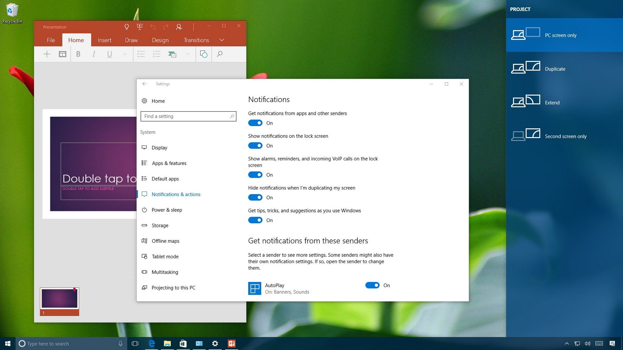 How to disable notifications while presenting on Windows 10 | Windows ...