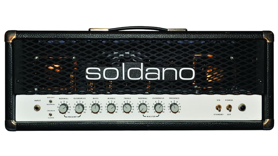 Endorsed by Eric Clapton and Eddie Van Halen, the Soldano SLO 100 ...