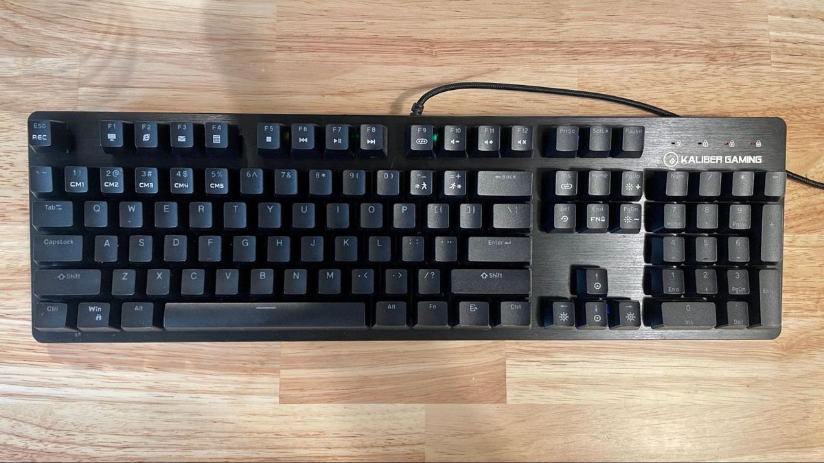 IOGear Kaliber Gaming Hver Stealth Review: A $50 RGB Mechanical With ...
