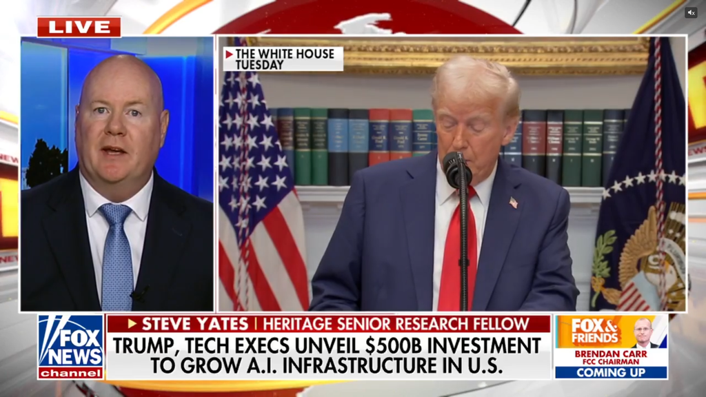 Trump Unveils $500 Billion AI Project | TV Tech