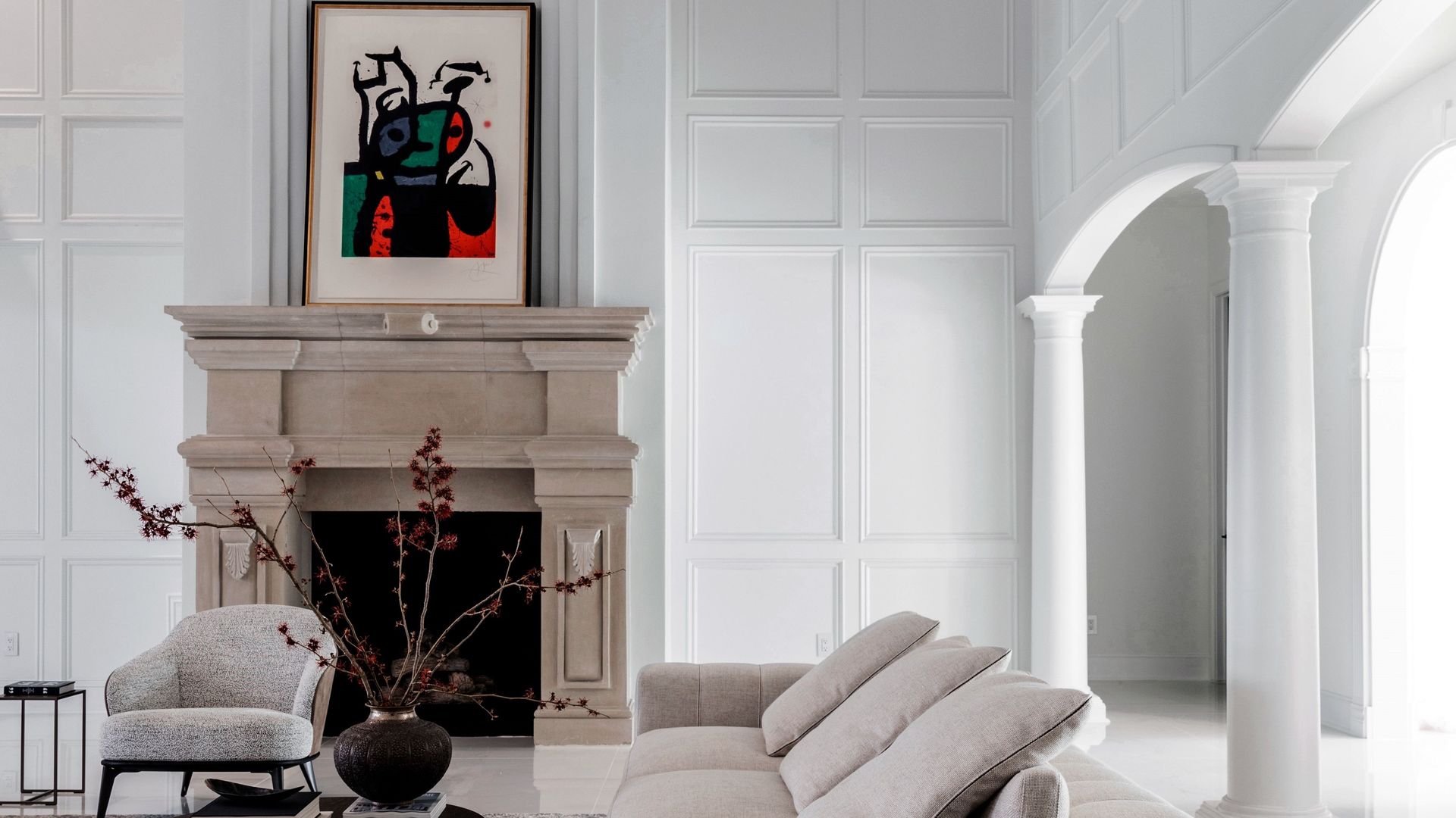 Decorating living rooms with high ceilings - top tips | Livingetc