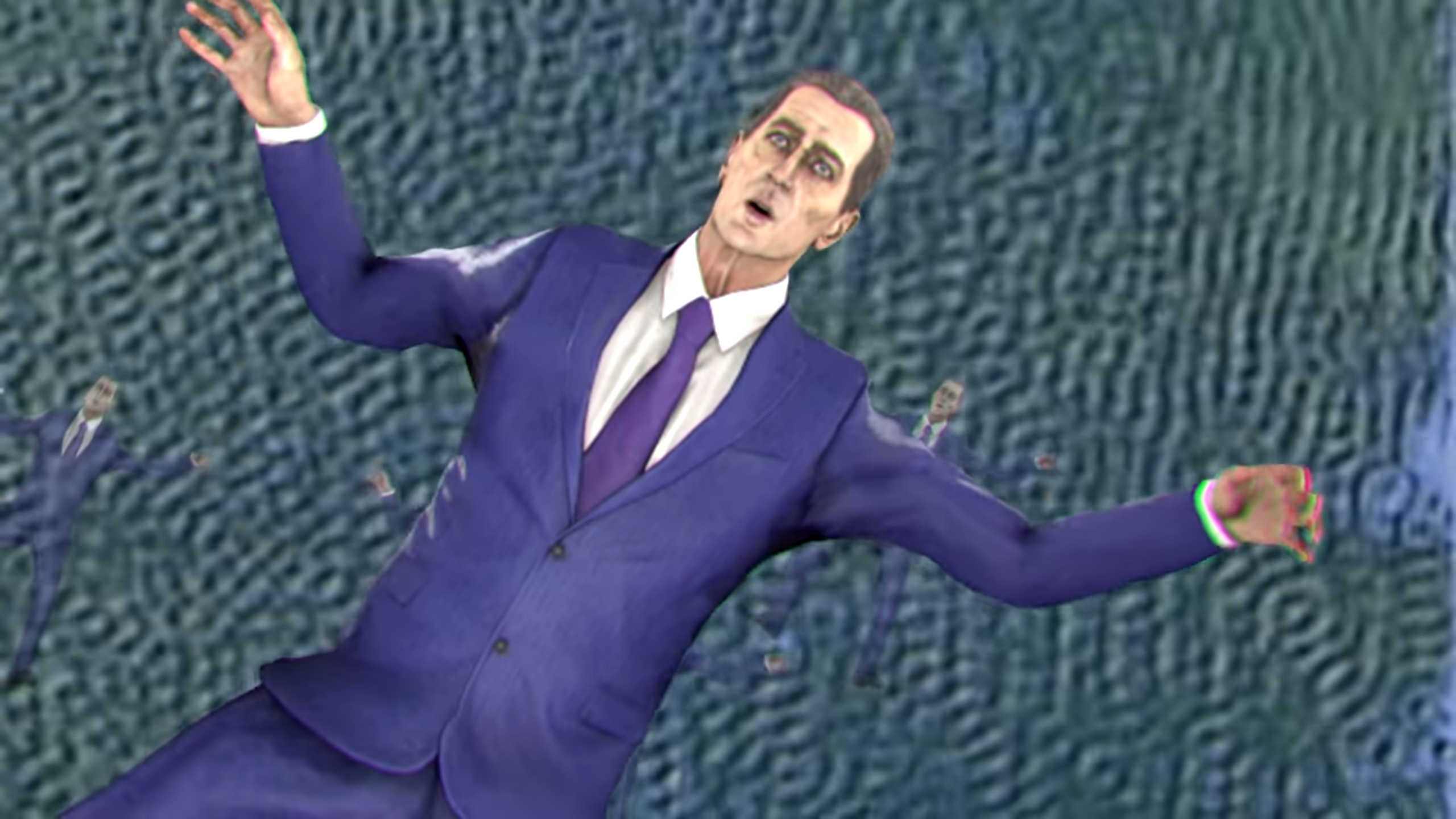 Here's the G-Man in a perfect recreation of Once in a Lifetime by ...