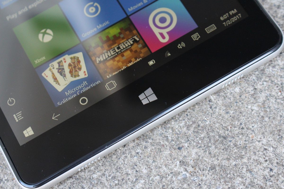 First impressions of the NuVision 8-inch Windows 10 tablet | Windows ...