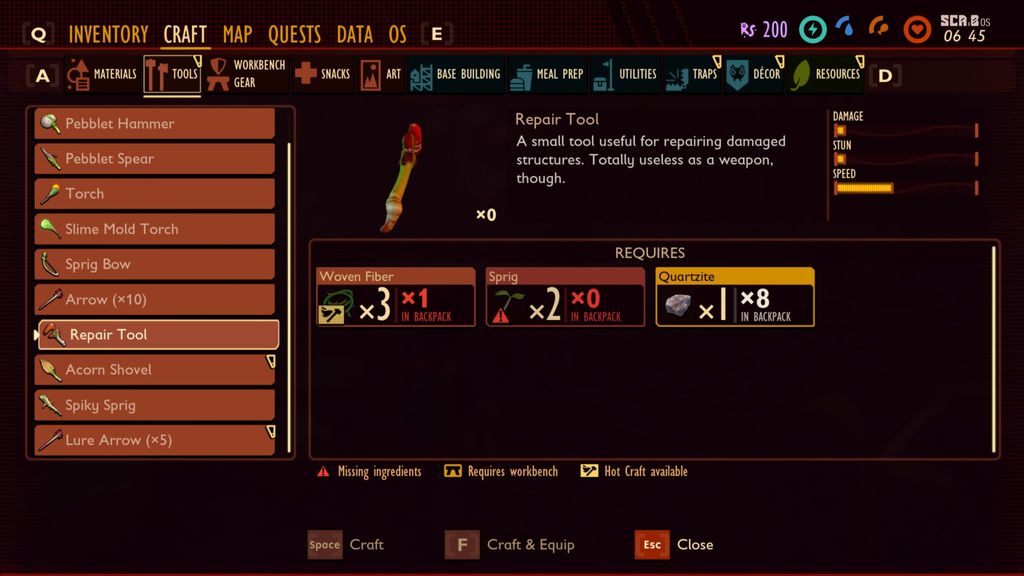Grounded guide: How to craft all the basic tools and weapons | Windows ...