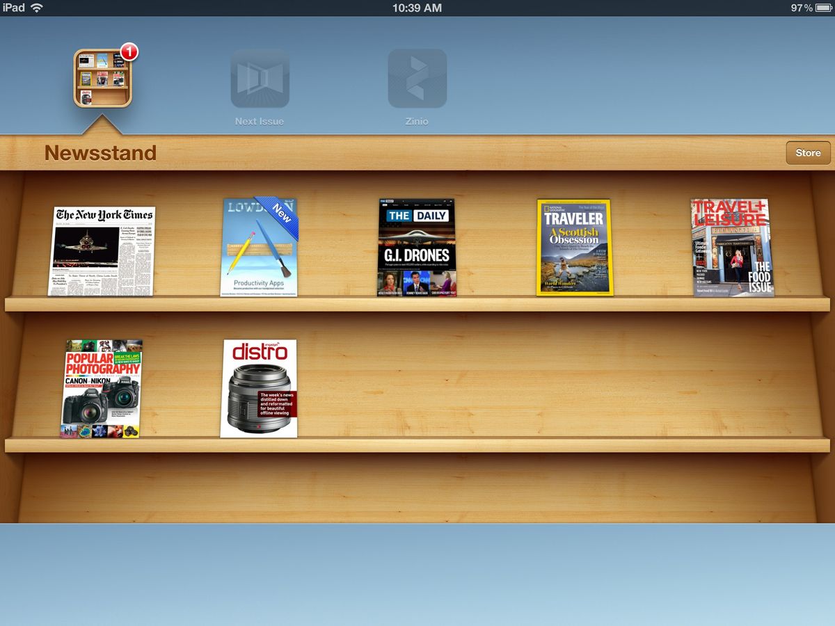 Newsstand vs. Next Issue vs. Zinio: magazine subscription apps for iPad ...