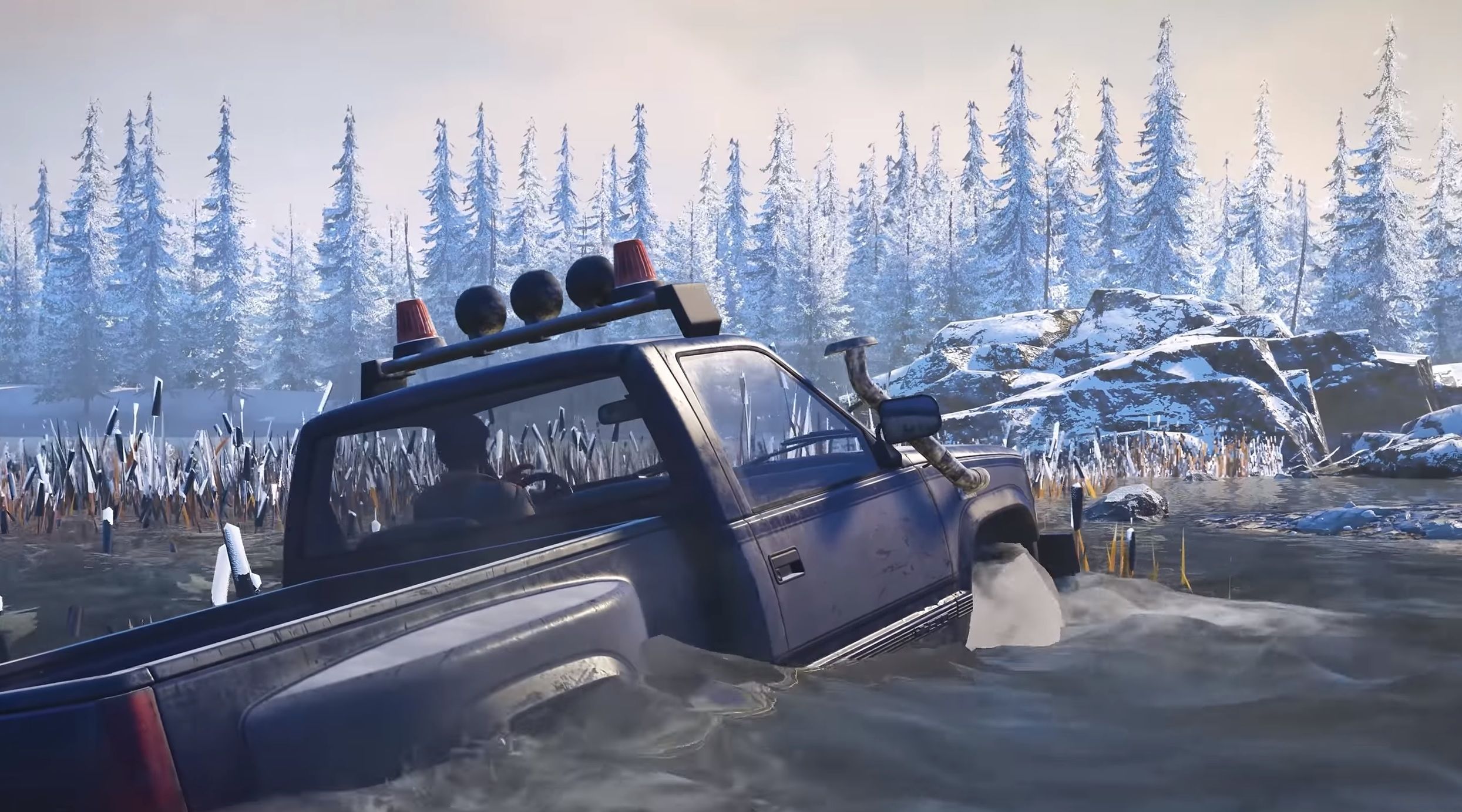 Stuck In Snowrunner Perhaps This Tips Trailer Will Help Pc Gamer