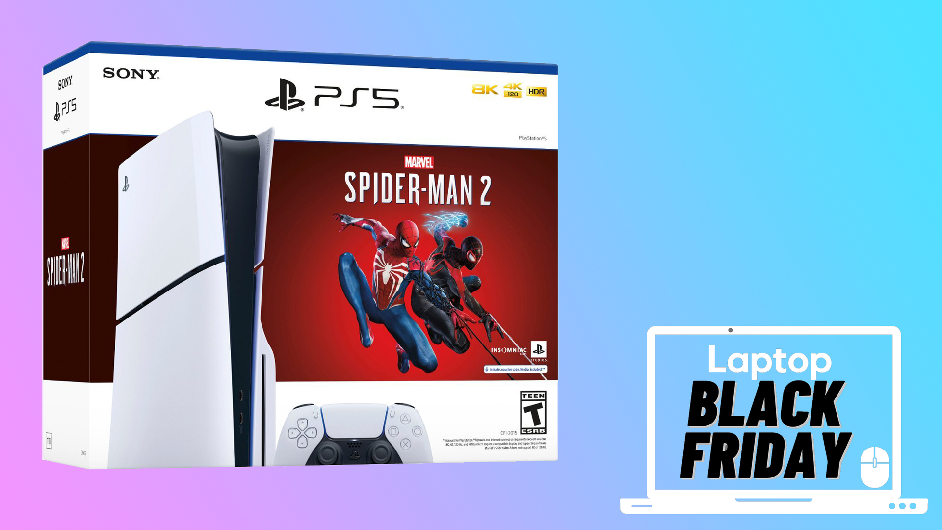Quick! PS5 Slim Black Friday deal bundled with Spider-Man 2 | Laptop Mag