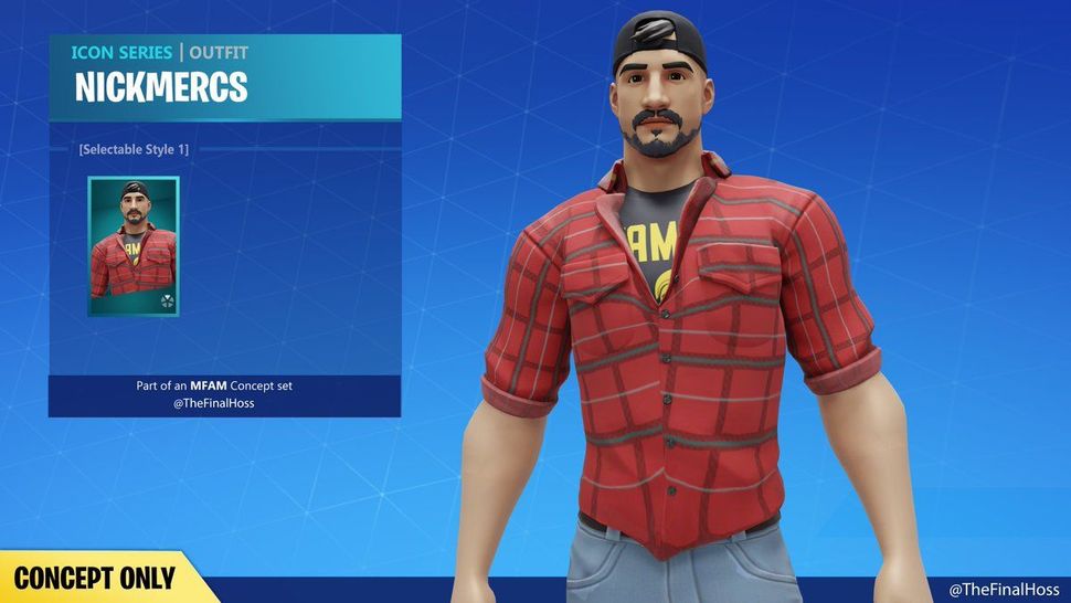 Fortnite Icon Series: skins, emotes, concept art, and more | PC Gamer