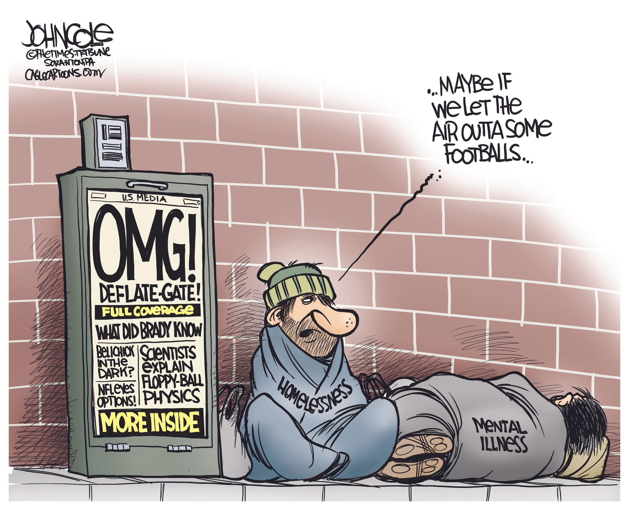 Editorial cartoon U.S. NFL social issues | The Week