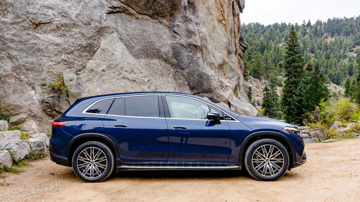 Mercedes EQS SUV first drive: The most luxurious electric off-roader ...