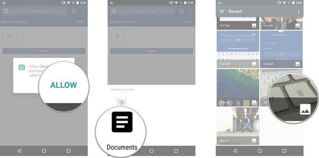 How to share a picture from your Android phone to Facebook | Android ...