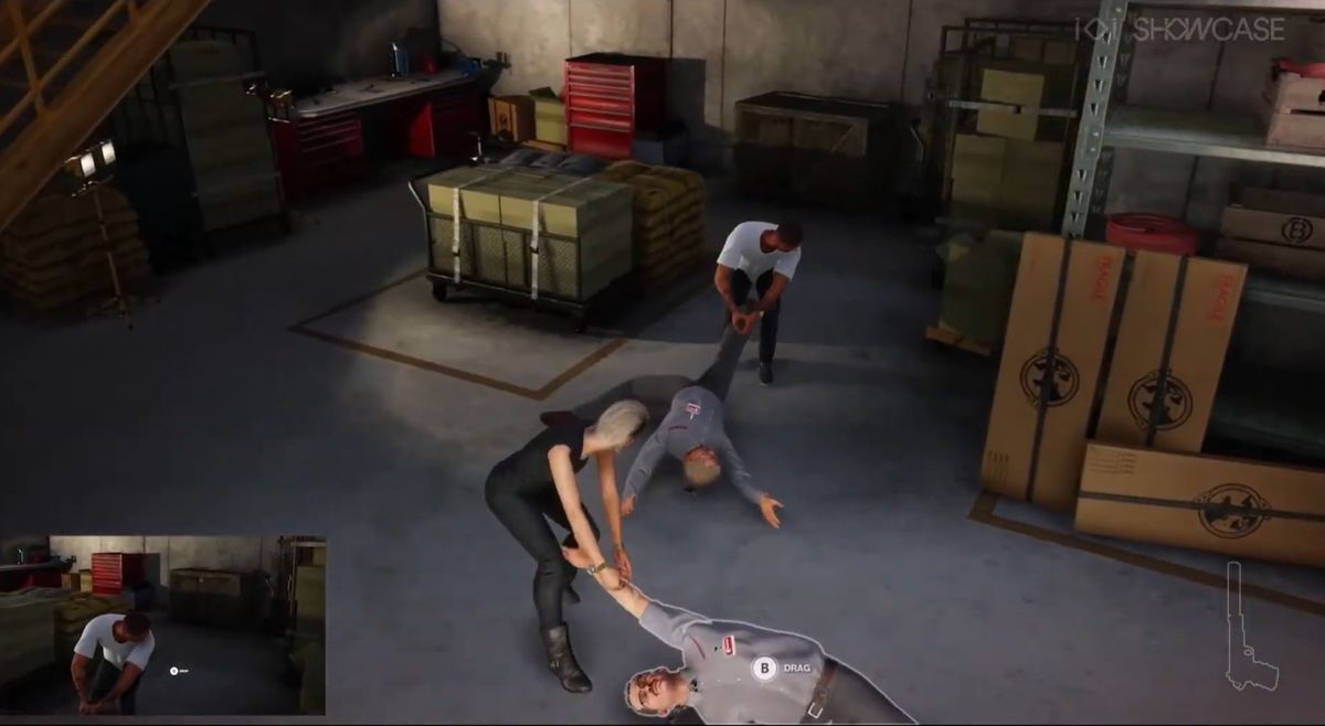 A Hitman co-op mode is in development, featuring two familiar faces ...