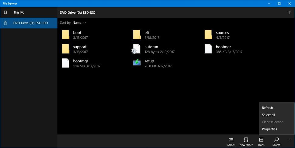 How to enable the hidden, touch-friendly File Explorer in Windows 10 ...