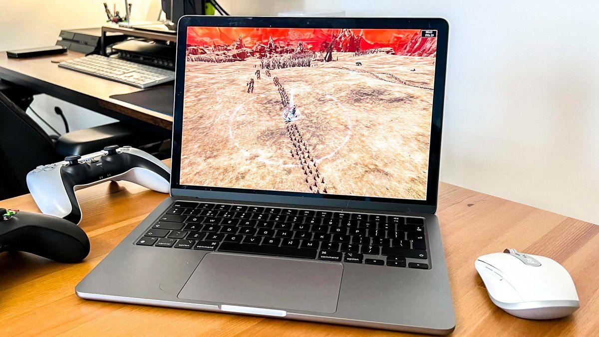 I'm surprised how good my MacBook Air M2 is at gaming — but it’s being ...