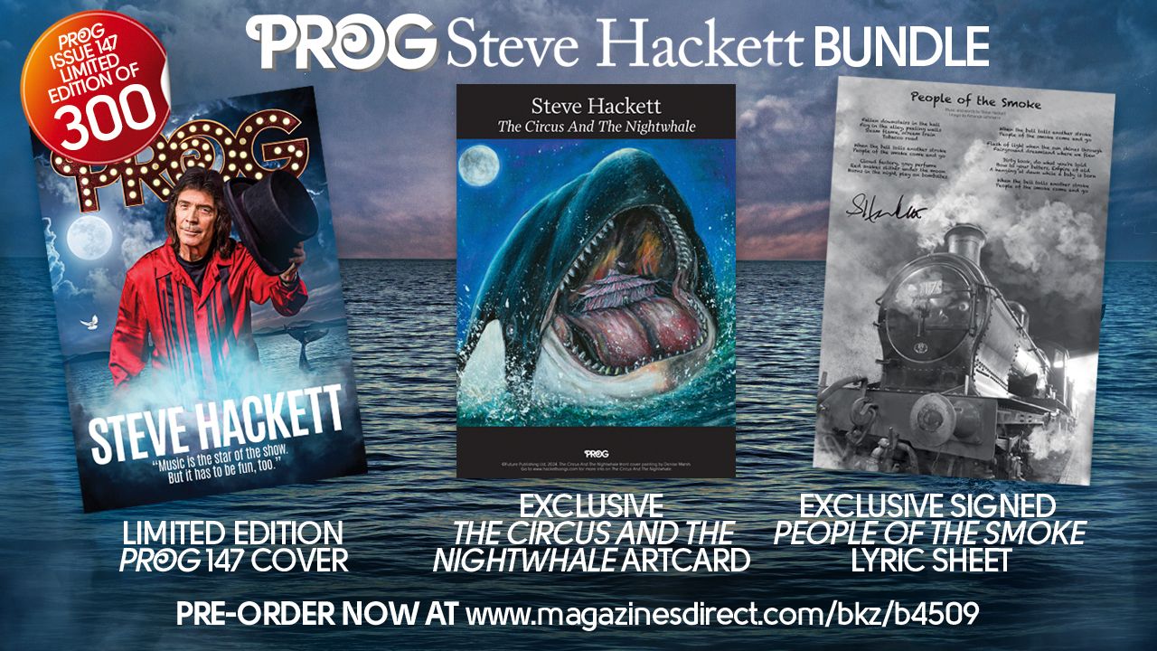 Order your exclusive Steve Hackett bundle featuring an alternate cover ...