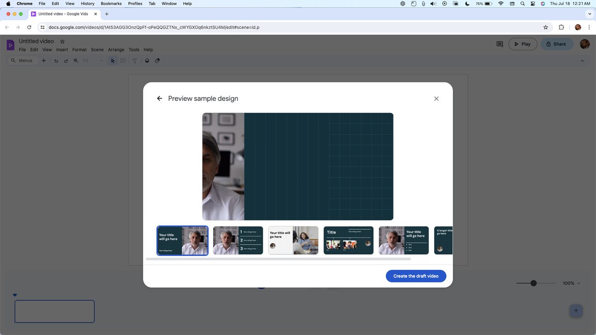 We tried Google Vids, the new AI-powered video generator in Workspace ...