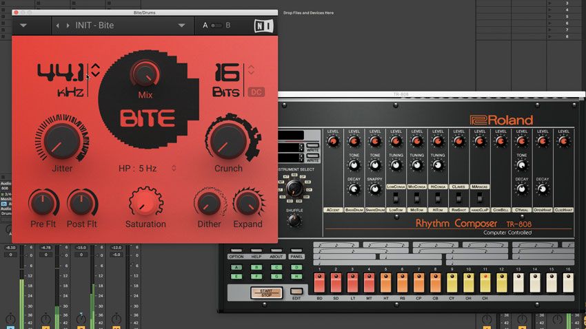 Take your beats to the edge using bit depth and sample-rate reduction ...