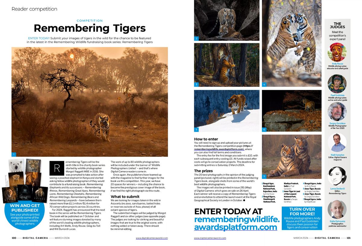 Get 14 bonus gifts with the March 2024 issue of Digital Camera ...