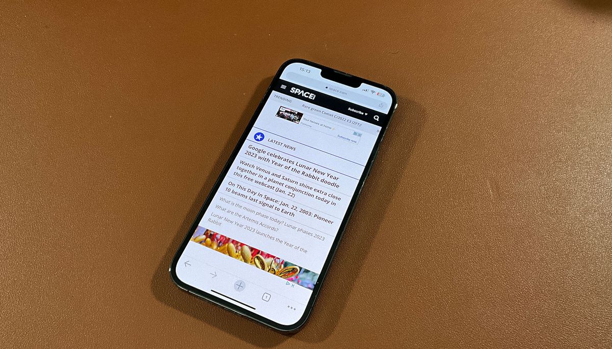 Apple iPhone 13 Pro Max review | Space