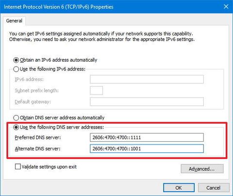 How to configure Cloudflare's 1.1.1.1 DNS service on Windows 10 or your ...
