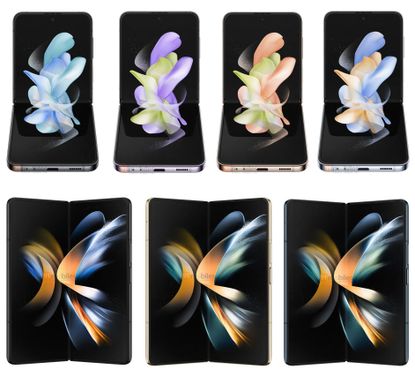 This is what the Samsung Galaxy Z Fold 4 and Z Flip 4 foldable phones ...