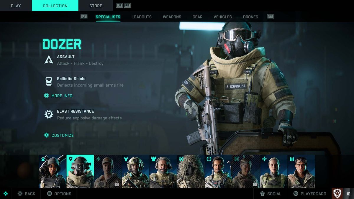 Battlefield 2042 Specialists, gear, traits, and more | GamesRadar+