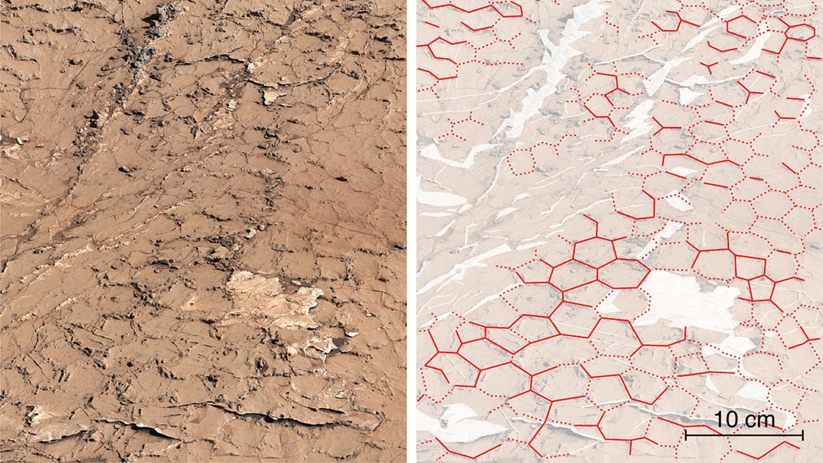 Bizarre polygons on Mars' surface hint that alien life on Red Planet ...
