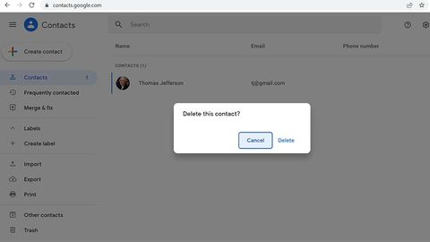 How to edit or delete contacts in Gmail | Laptop Mag