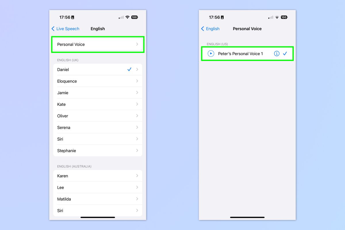 How to set up Personal Voice on iPhone | Tom's Guide