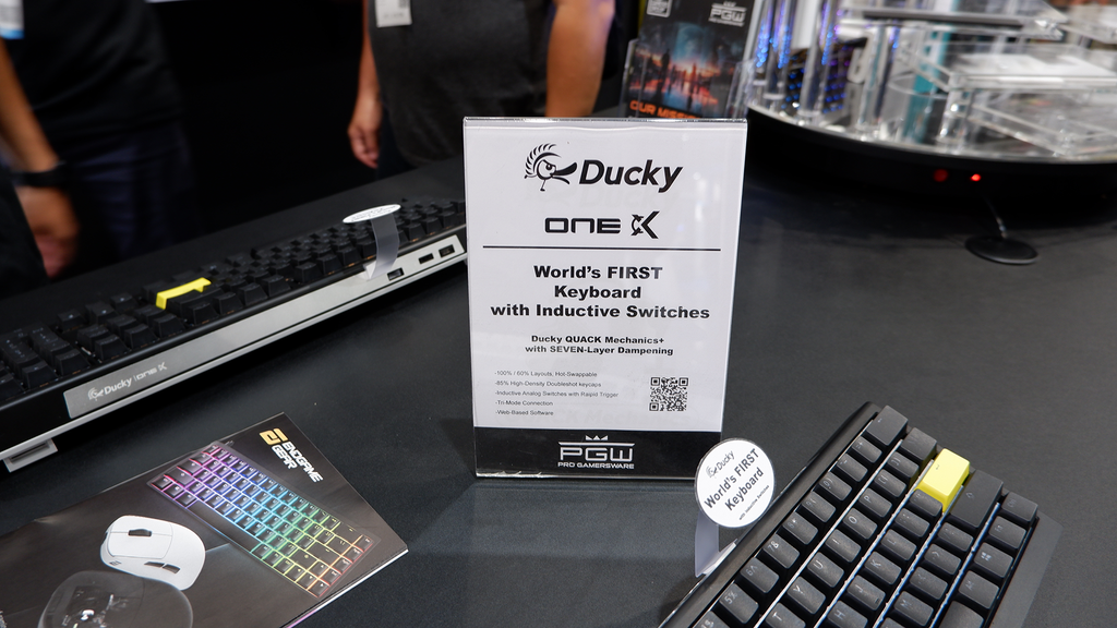Ducky's 'world's first' analog keyboard offers Cherry inductive ...