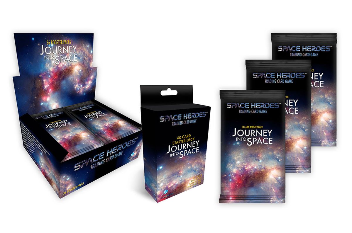 'Space Heroes' Trading Card Game Sets Up Space Race Between Players | Space