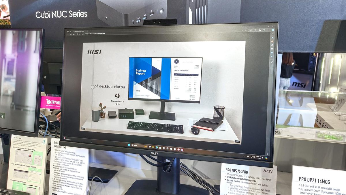 I made my own all-in-one computer with a mini PC last year but I wish I ...