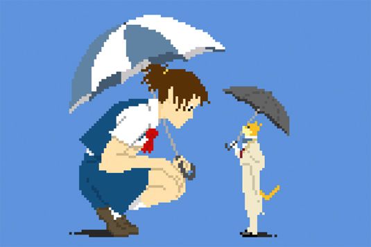 8-bit tribute to your favourite Studio Ghibli movies | Creative Bloq