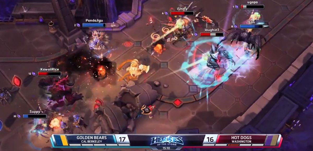 Four College Heroes Teams Battle for Scholarships | PC Gamer