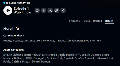 How to turn on Amazon Prime's new 'dialogue boost' feature | Livingetc