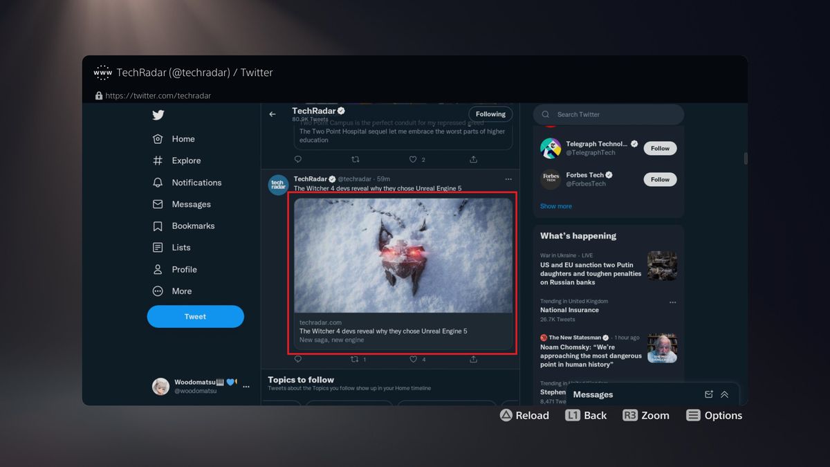 How to access the PS5 web browser | TechRadar