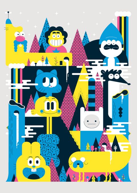 You'll love these characterful Cartoon Network illustrations | Creative ...