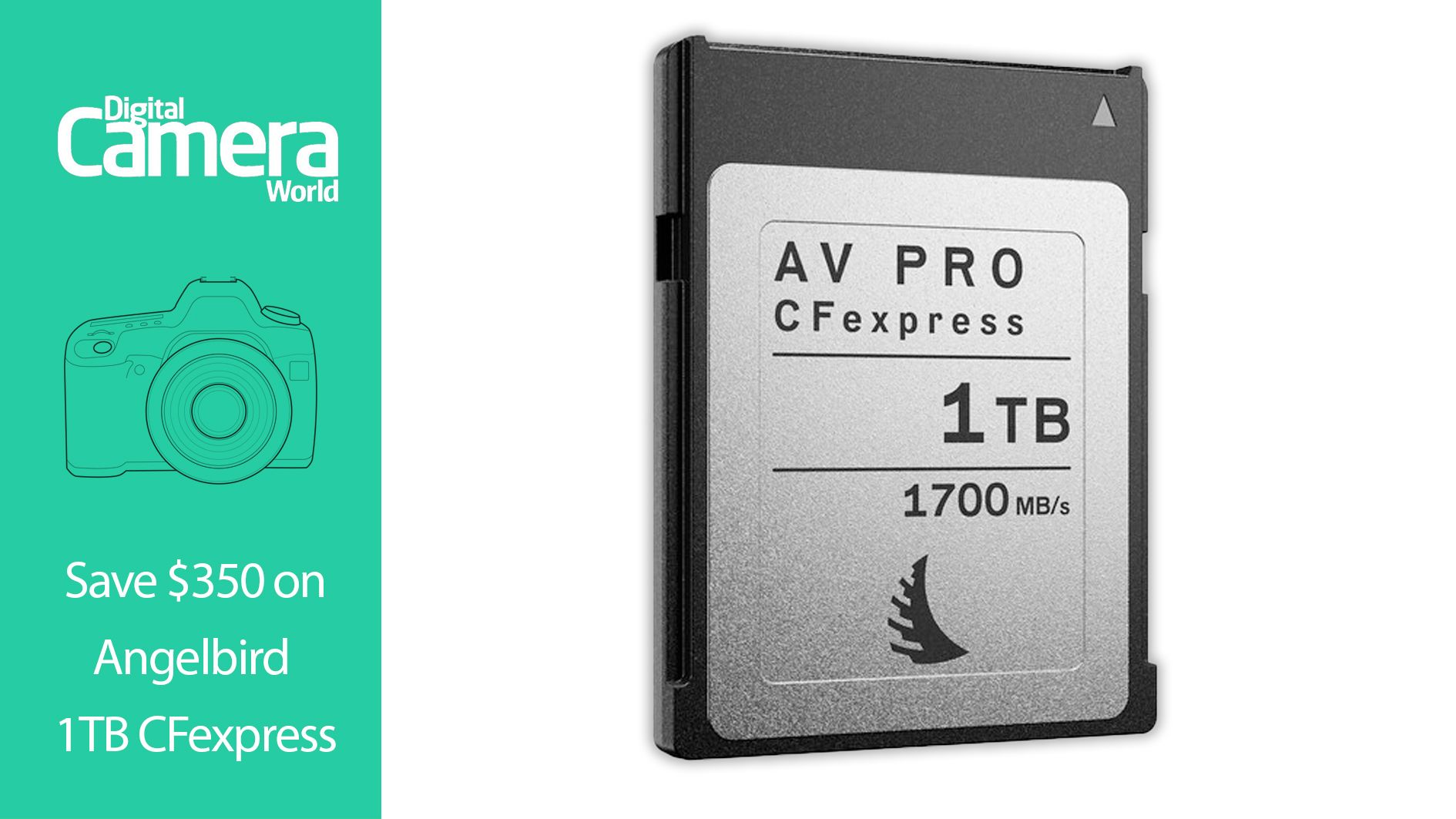 Save an incredible $350 on this Angelbird 1TB CFexpress B card ...