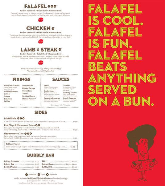 21 inspiring menu designs | Creative Bloq