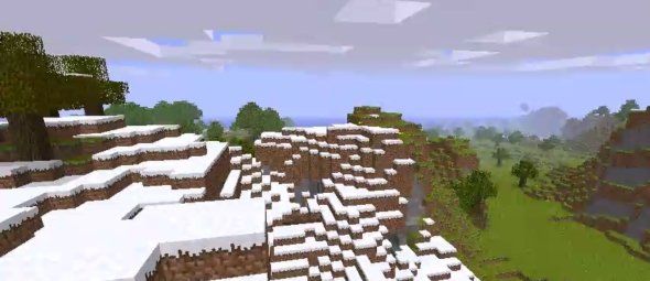 First video of Minecraft's new biomes | PC Gamer