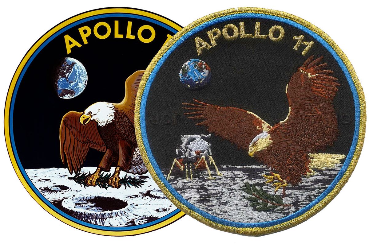 Artists Redesign Apollo Mission Patches 50 Years After Moon Landings | Space