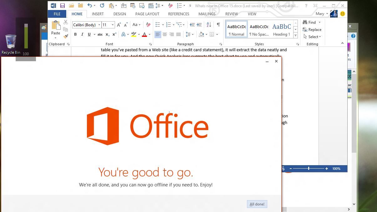 Office on Windows RT almost identical to Office 2013 | TechRadar