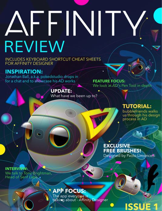 Free digital magazine on Affinity Designer to download today | Creative ...