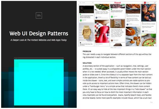 Free ebook on web UI design patterns | Creative Bloq