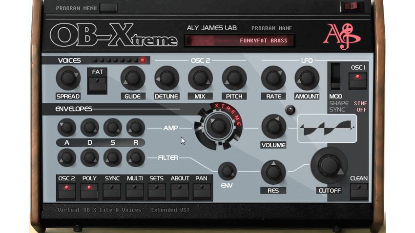 OB-Xtreme VST synth promises "8 voices of legend" | MusicRadar