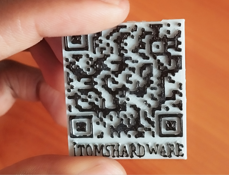 How to 3D Print QR Codes | Tom's Hardware